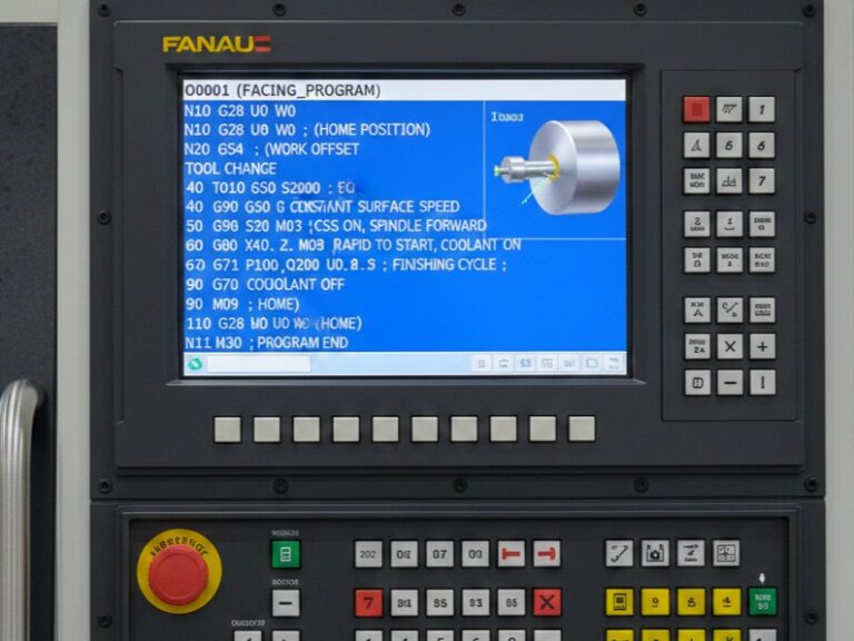 CNC Lathe Facing Program – Fanuc G Code Step by Step - CNC Programming Hub